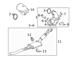 12709243 - Warm Up Three-Way Catalytic Converter 2020-2023 GM ...