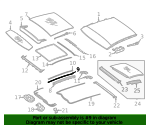205-781-00-00 - Guide Rail 2015-2020 Mercedes-Benz | Mercedes-Benz USA ...