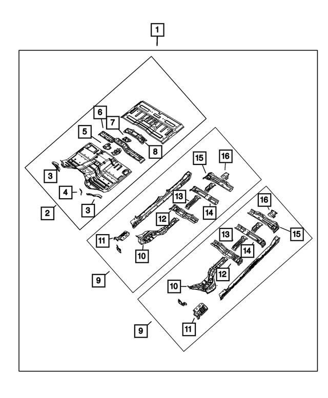 Pan 68425878AF | Mopar Estores