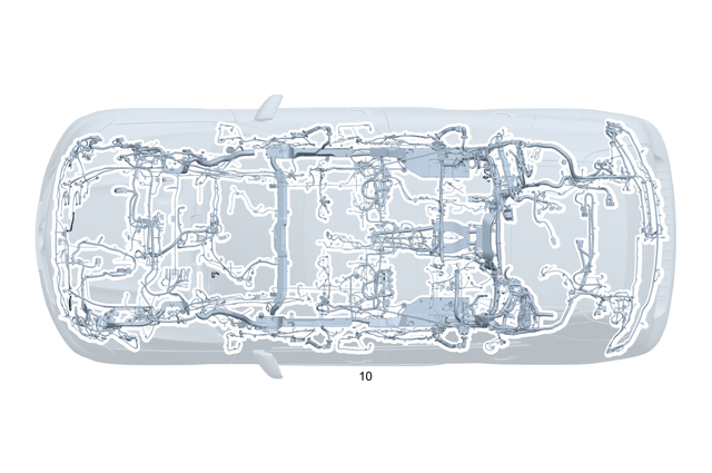 2016-2022 Mercedes-Benz Electrical Wiring Harness 253-540-80-27 | Buy ...