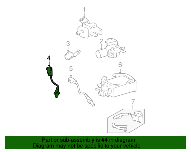 89467-0C030 - Oxygen Sensor - 2010-2014 Toyota | Lithia Toyota Parts