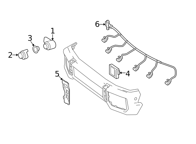 2016-2018 Mercedes-Benz G 550 Bezel 463-885-12-00 | MB OEM Parts