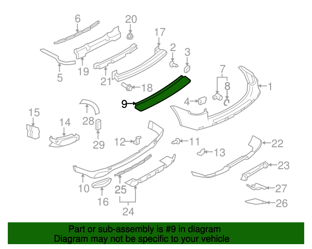 2008-2010 Porsche Cayenne Finish Plate 955-505-787-10 | OEM Parts Online