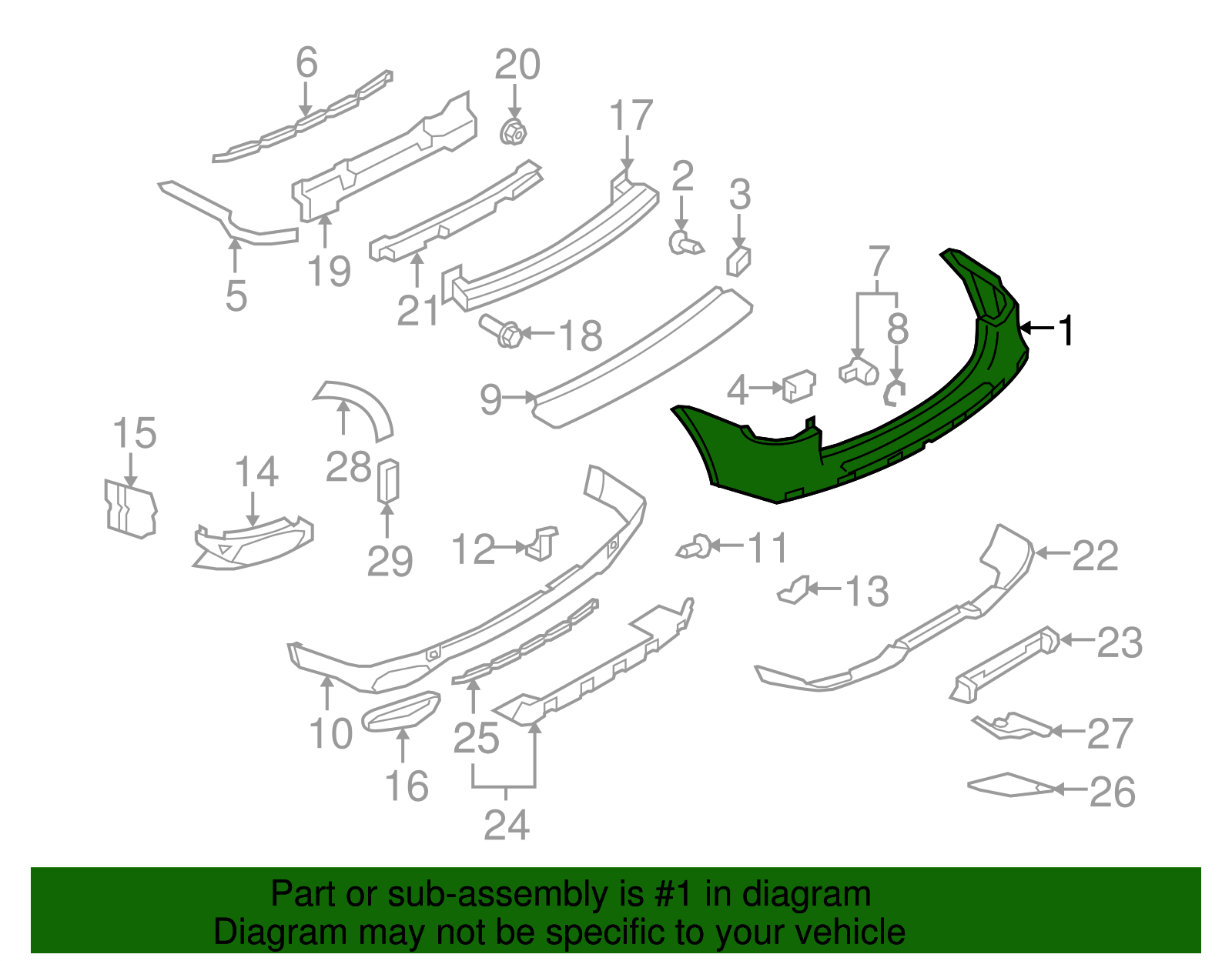 2008-2010 Porsche Cayenne Bumper Cover 955-505-411-13-G2X | OEM Parts ...