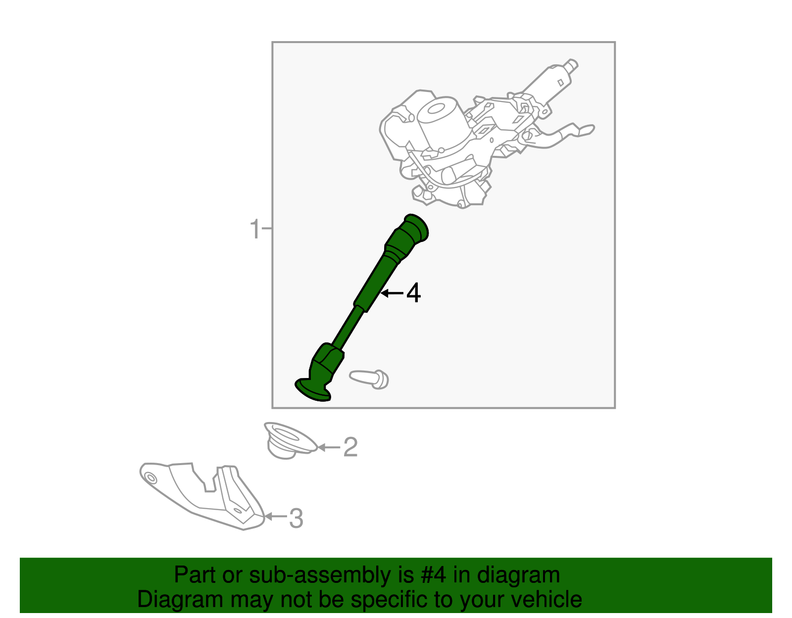 2014-2020 Nissan Rogue Lower Joint 48080-4BA2A | Melloy Nissan Parts