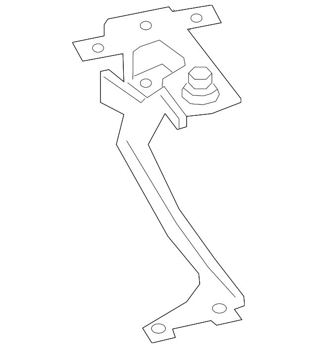 Genuine BMW 41-00-7-481-064 | Fender Lower Bracket | FREE Shipping on ...