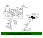 2006-2008 Lexus RX400h Intake Hose 17881-20140 | OEM Parts Online