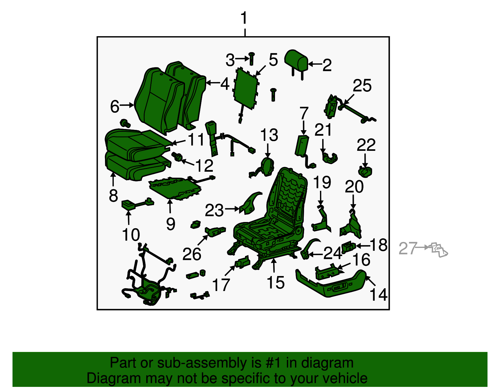 71200-0C530-B6 - Seat 2007-2008 Toyota Tundra | AutoNation Parts