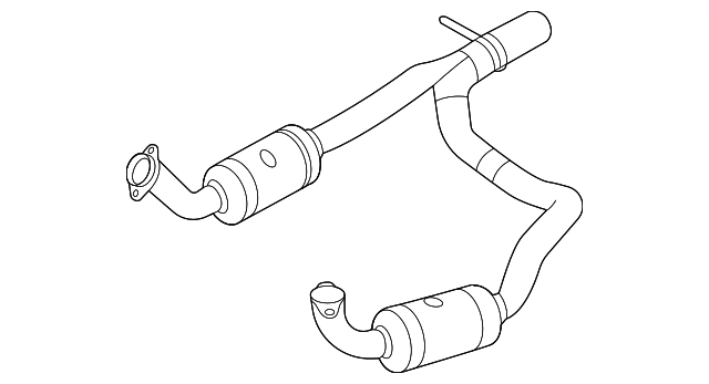 Genuine OEM Ford Part - Catalytic Converter HC2Z-5F250-B | Genuine OEM ...