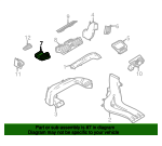 64227007225 - 2002-2006 BMW Air Grille (64-22-7-007-225) | BMW of South ...