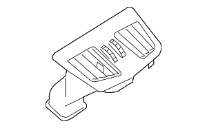 64227007984 - 2002-2006 BMW Air Grille (64-22-7-007-984) | BMW of South ...