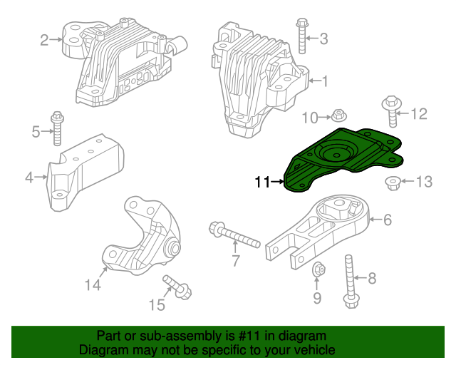 2019-2022 Jeep Cherokee Rear Mount 68353710ac | TascaParts.com