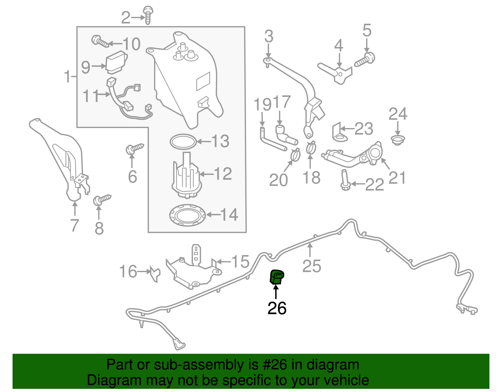 2016-2019 Nissan TITAN XD Injector 16072-EZ40A | Nissan Parts Central