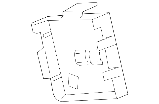 84356882 - Keyless Entry Control Module Bracket 2016-2024 GM | Gateway ...