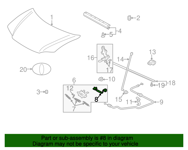 1989-2005 Toyota Switch 84231-12040 | Toyota Parts Center