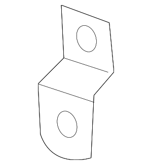 86638-G5600 - Impact Bar Bracket 2020-2022 Kia Niro | Kia.Parts Store