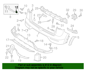 2016-2020 Kia OEM NEW 2017-18 Kia Bumper Side Bracket Retainer Retainer ...