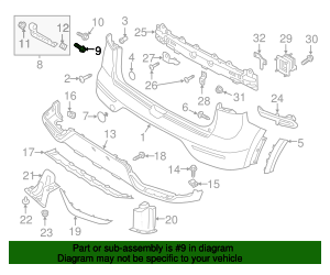 2001-2023 Kia OEM NEW 2001-20 Kia Forte Optima Sorento Rio Niro Rear ...