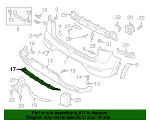 86665-G5500 - Skid Plate 2020-2022 Kia Niro | Kia.Parts Store