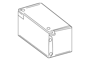 5WA-915-418-A - Battery Cover - 2002-2024 Volkswagen | VW Direct Auto Parts