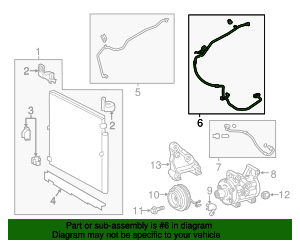 88704-04040 - Suction Hose 2016-2021 Toyota Tacoma | Longo Toyota Parts