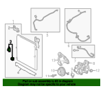 Toyota Condenser Lower Bracket Part# 8868804200 | Toyota Of Colorado ...