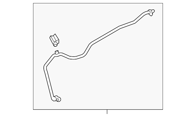 88710-04500 - Tube Assembly, Air Conditioner - 2016-2023 Toyota Tacoma ...