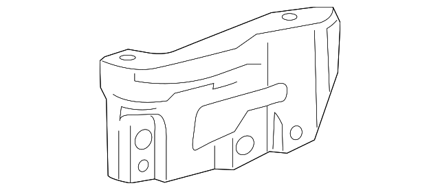 2013-2017 Cadillac XTS Front Driver Side Fender Front Lower Bracket ...