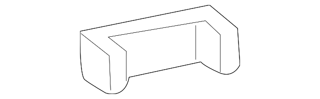 89019121 - Radiator Insulator 1999-2019 GM | AutoNation Parts