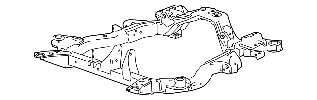 2010-2013 GM Front Engine Cradle 22862414 GM | GMPartsDirect.com