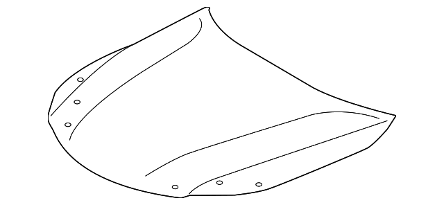 2013-2018 Toyota Avalon Hood 53301-07061 | Toyota Parts Center