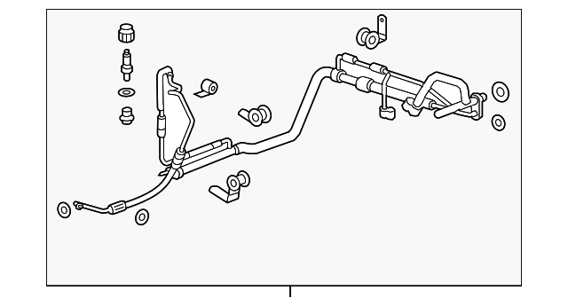 19433691 - Air Conditioning Refrigerant Heat Exchanger 2013-2017 GM ...