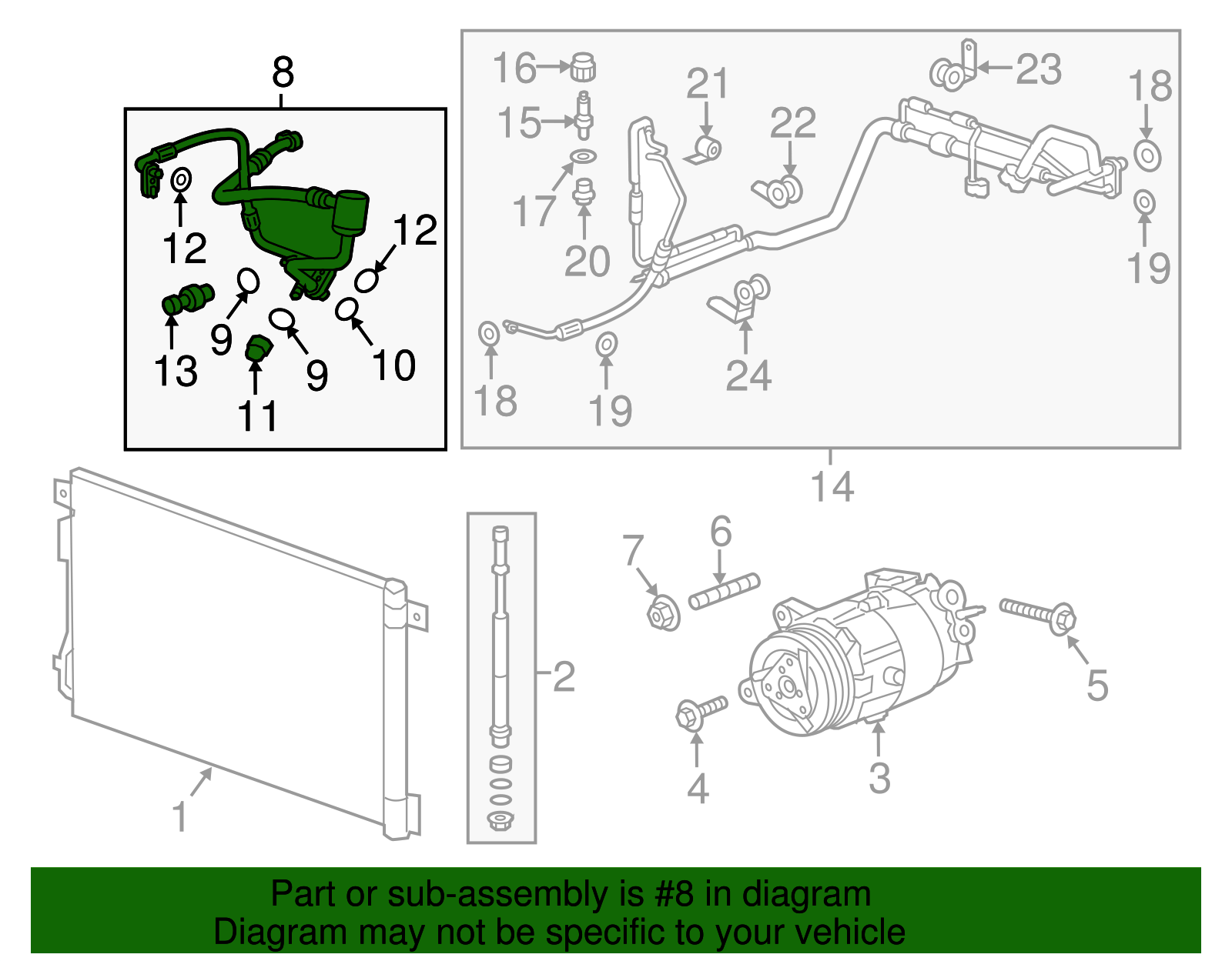 19433690 - Discharge Hose 2013-2017 GM | Chevrolet Parts Direct