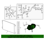 2013-2022 GM Air Conditioning Compressor and Clutch Assembly 84338709 ...