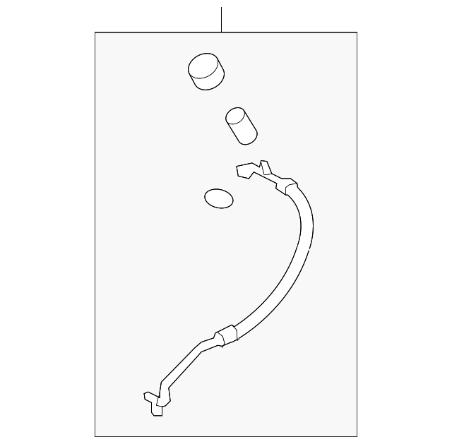 2014-2018 Subaru Forester Discharge Hose 73424SG000 | TascaParts.com