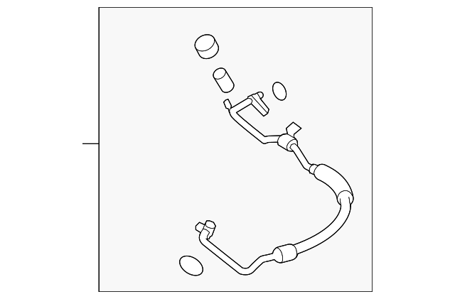 2014-2018 Subaru Forester Pressure Hose 73425SG010 | OEM Parts Online