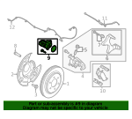 2019-2024 Ford F-150 Parking Brake Actuator kl3z2b712a | TascaParts.com