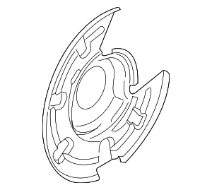 2021 Ford F-150 Splash Shield ML3Z-2C028-C | TascaParts.com