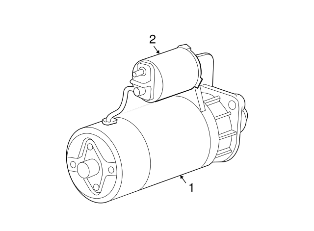 2006-2012 BMW Starter Motor 12-41-2-354-701 | AutoNationParts.com