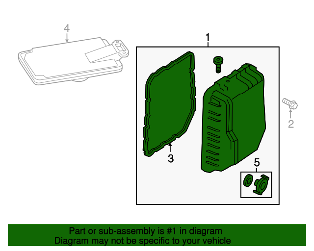 2014-2017 Jeep Trans Pan 68192621AA | TascaParts.com
