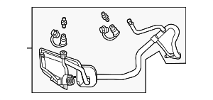 2014-2018 Volvo A/C Pipe 31449251 | TascaParts.com