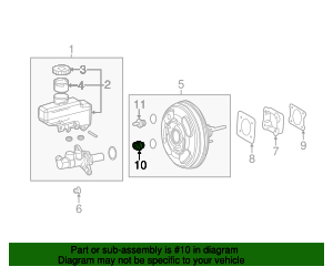 2015-2024 Lexus Vacuum Switch 83390-28120 | OEM Parts Online