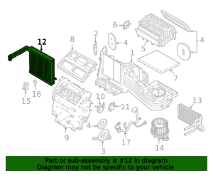 L1MZ-19860-BC - Evaporator Core - 2020-2021 Ford | Lasco Auto Parts