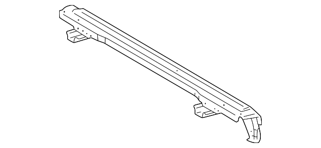 Genuine Toyota Rear Sill part# 65240-04040 for 1995-2004 Toyota Tacoma ...