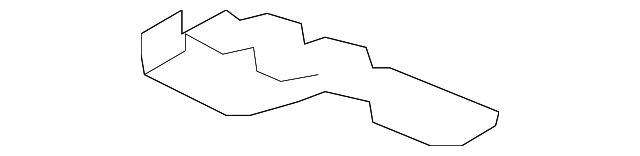 Genuine BMW 51-11-8-054-523 | Under Cover Front Bracket | FREE Shipping ...