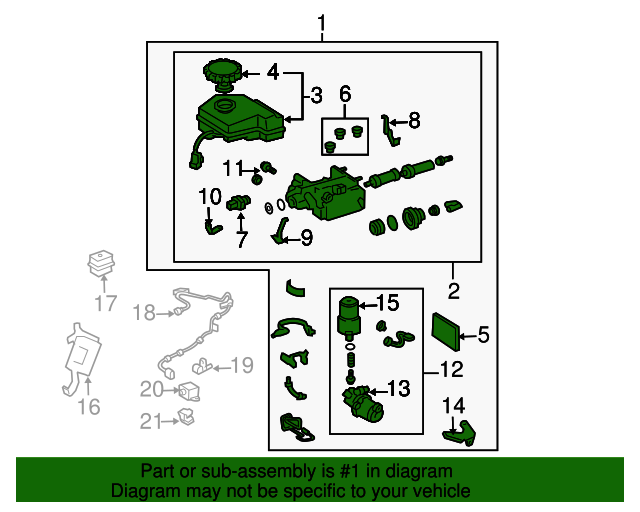 2004-2005 Toyota 4Runner ABS Modulator Valve 47050-60081 | OEM Parts Online