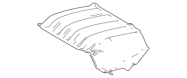 2021-2024 Toyota Sienna Heat Shield 58153-08010 | Toyota Parts Center