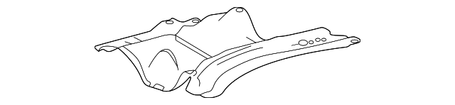 2021-2023 Toyota Sienna Heat Shield 58154-08040 | Toyota Parts Center