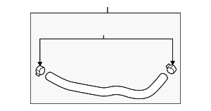 2016-2021 Hyundai Tucson Upper Hose 25414-D3500 | OEM Parts Online