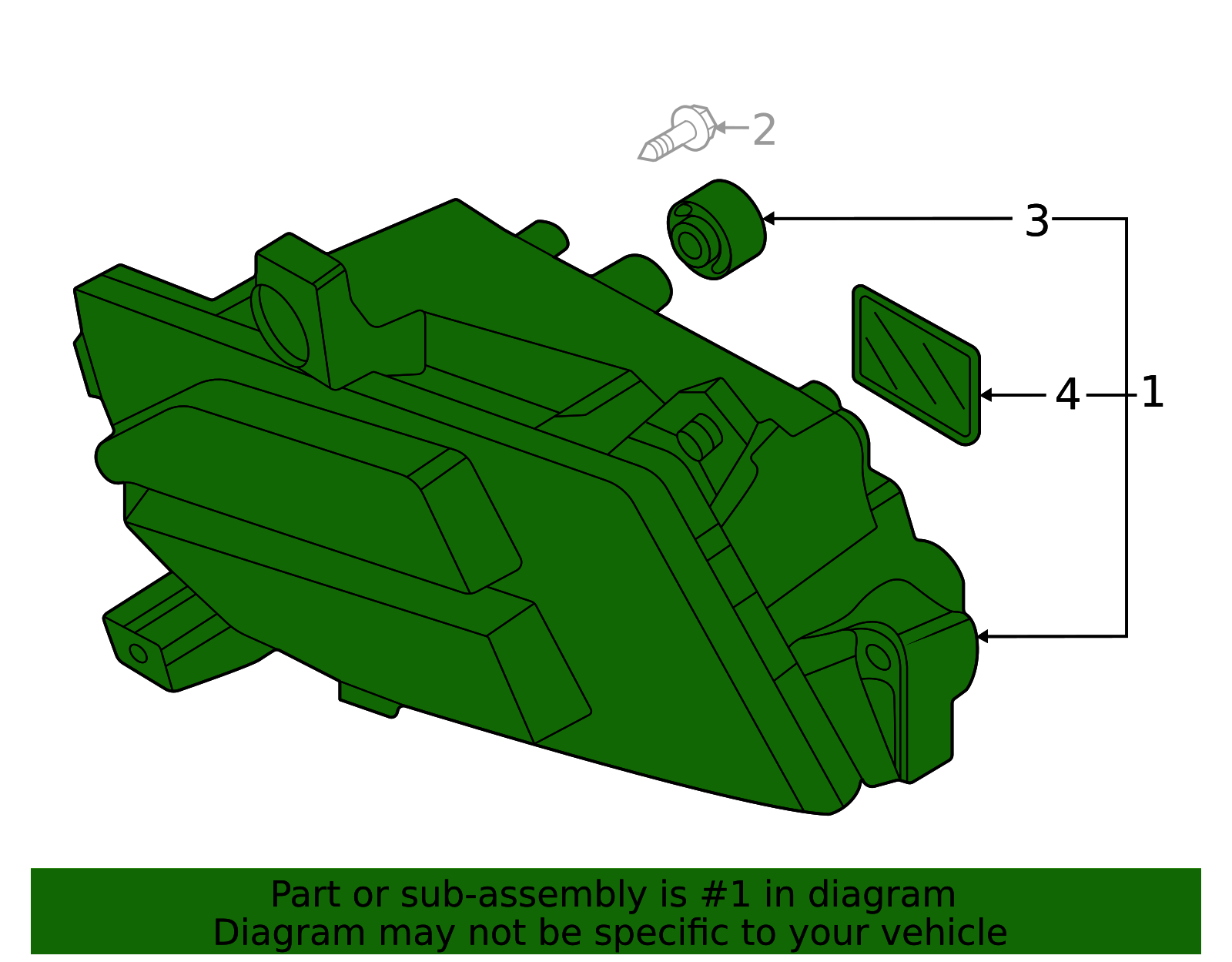 2021-2024 Kia Sorento Fog Lamp Assembly 92202-R5000 | OEM Parts Online